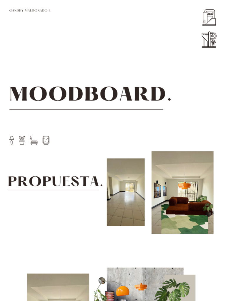 Minimalist Simple Black White Interior Design Studio Presentation-3 | PDF