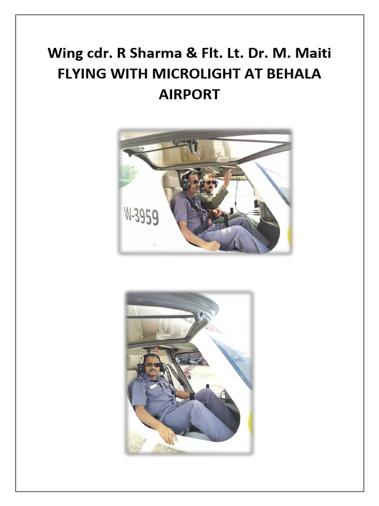 Flying With Microlight | PDF