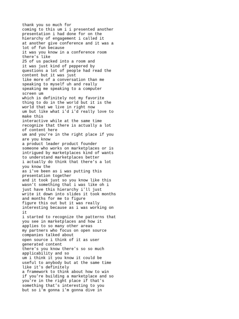 "Hierarchy of Marketplaces" With Sarah Tavel at The 2020 Product Leader ...