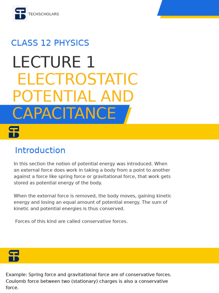 Physics C2 L1 | PDF | Potential Energy | Force