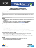 COPD Management Guidelines for NCL | PDF | Chronic Obstructive ...