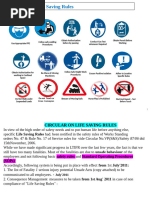 Lifesaving Rules Poster | PDF | Safety