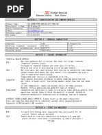 Polyurethane Foam Safety Data Sheet | PDF | Toxicity | Physical Sciences