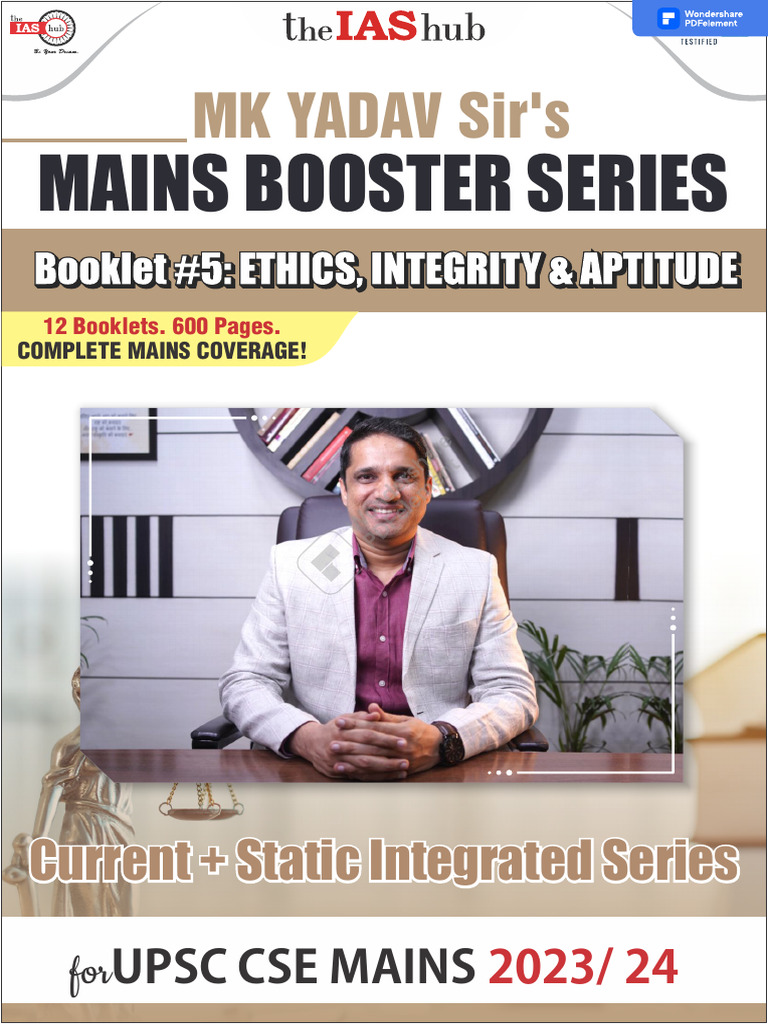 Ethics Notes (IUC) | PDF | Morality | Integrity