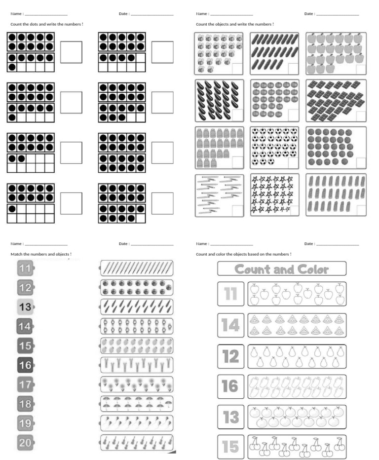 Count The The Objects | PDF
