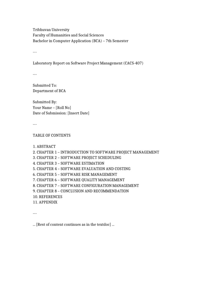 Online Attendance SPM Report | PDF