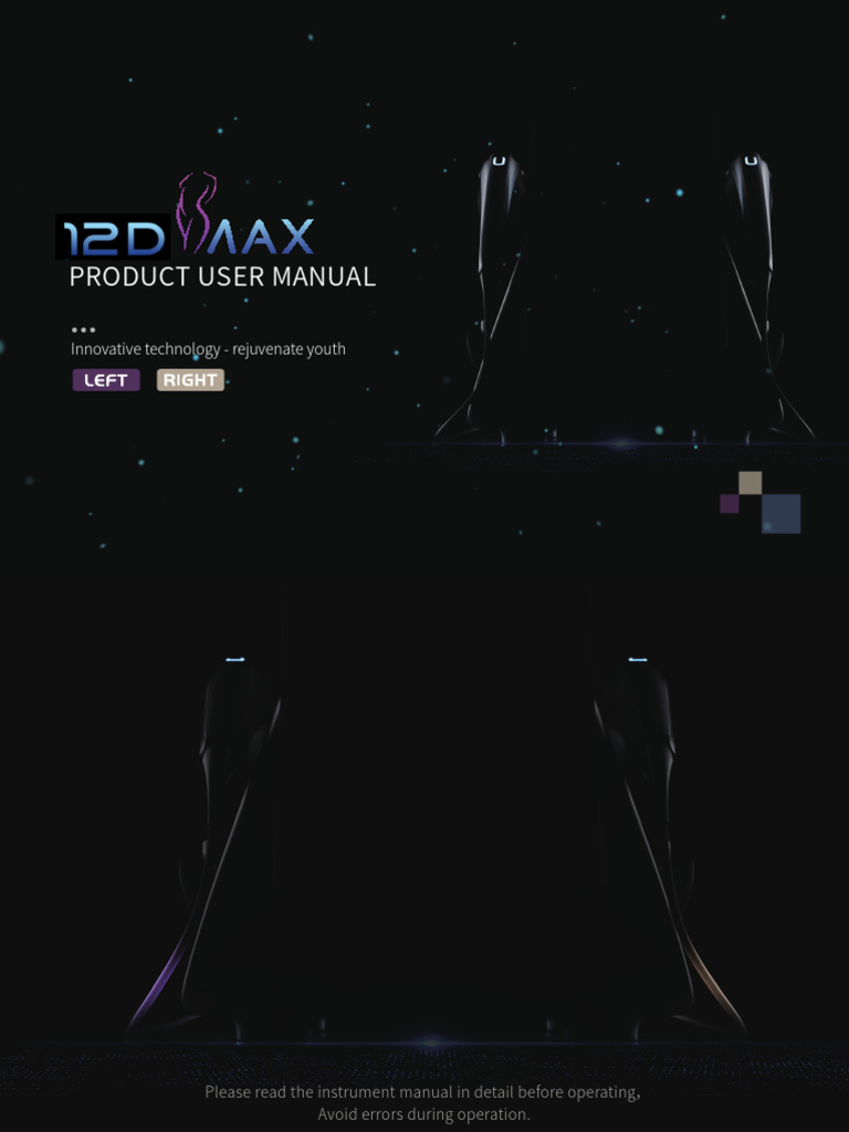 HIFU 12d User Manual | PDF | Ultrasound | Skin