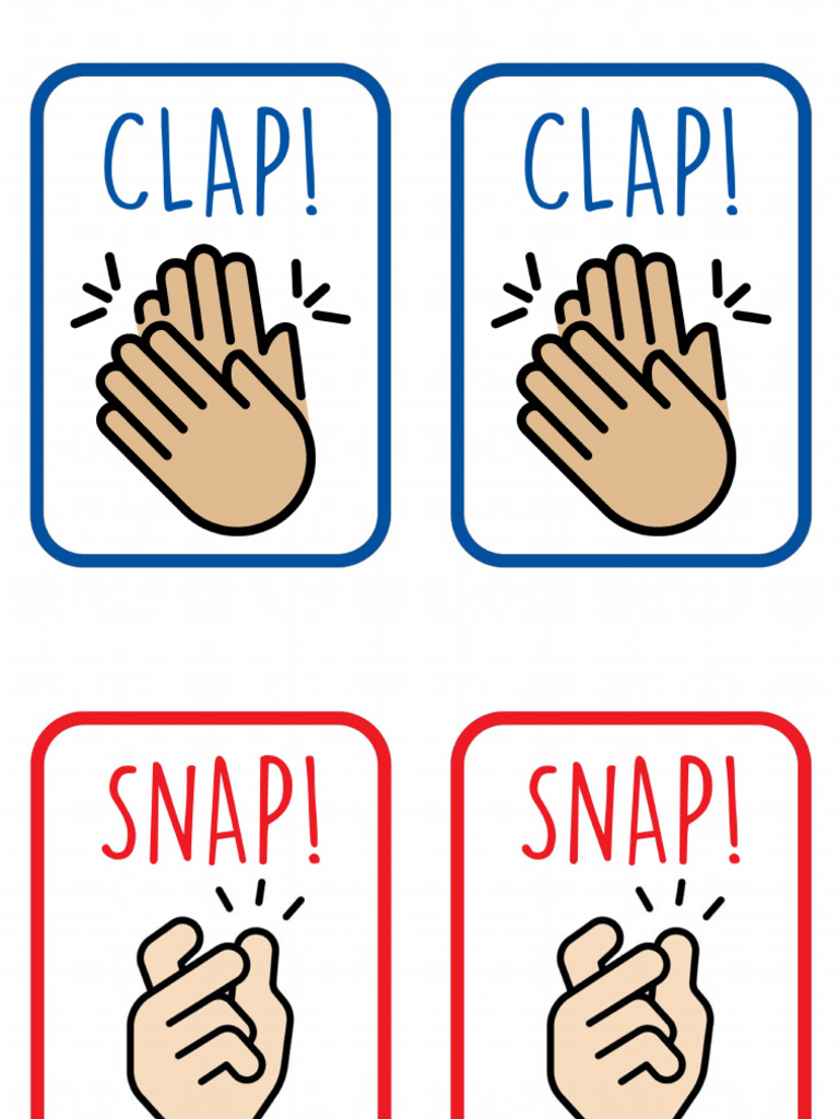 Body Rhythm Cards - PDF Version 1 | PDF