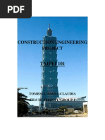 Structural Design of Taipei 101 Tower | PDF | Science | Physics