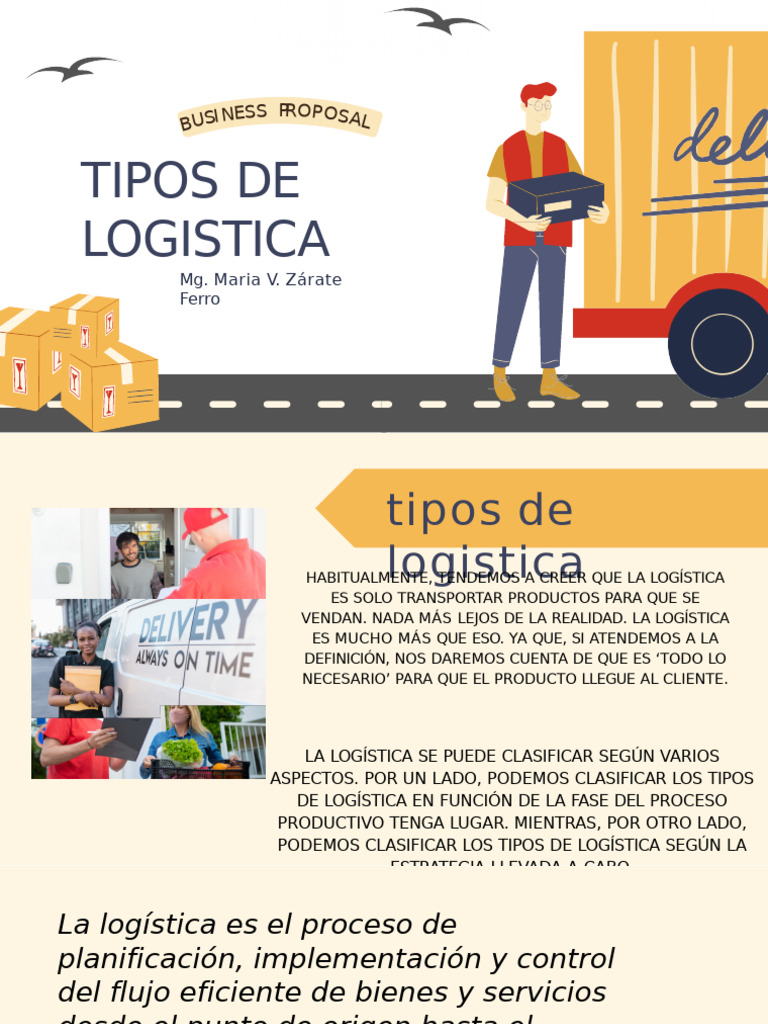 Tipos de Logistica | PDF | Logística | Business