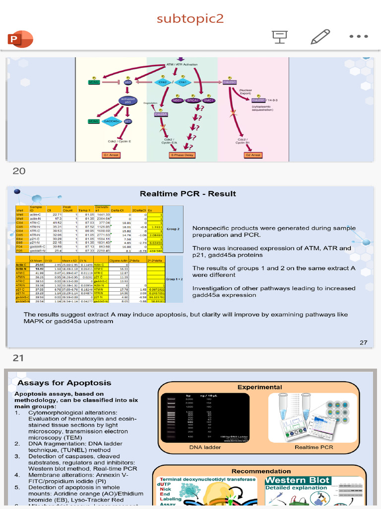 Subtopic 2 | PDF | Laboratory Techniques | Cell Cycle
