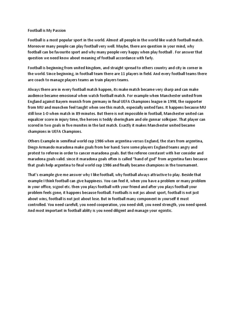 My Passion Essay Telegraph