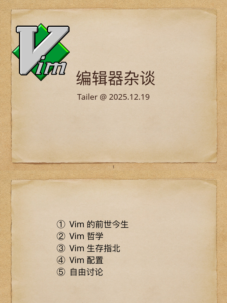 vim 杂谈 | PDF | Computing | Software
