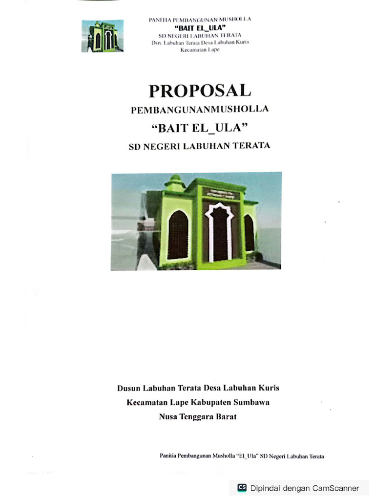 Proposal Musholla_EL ULA (1) | PDF