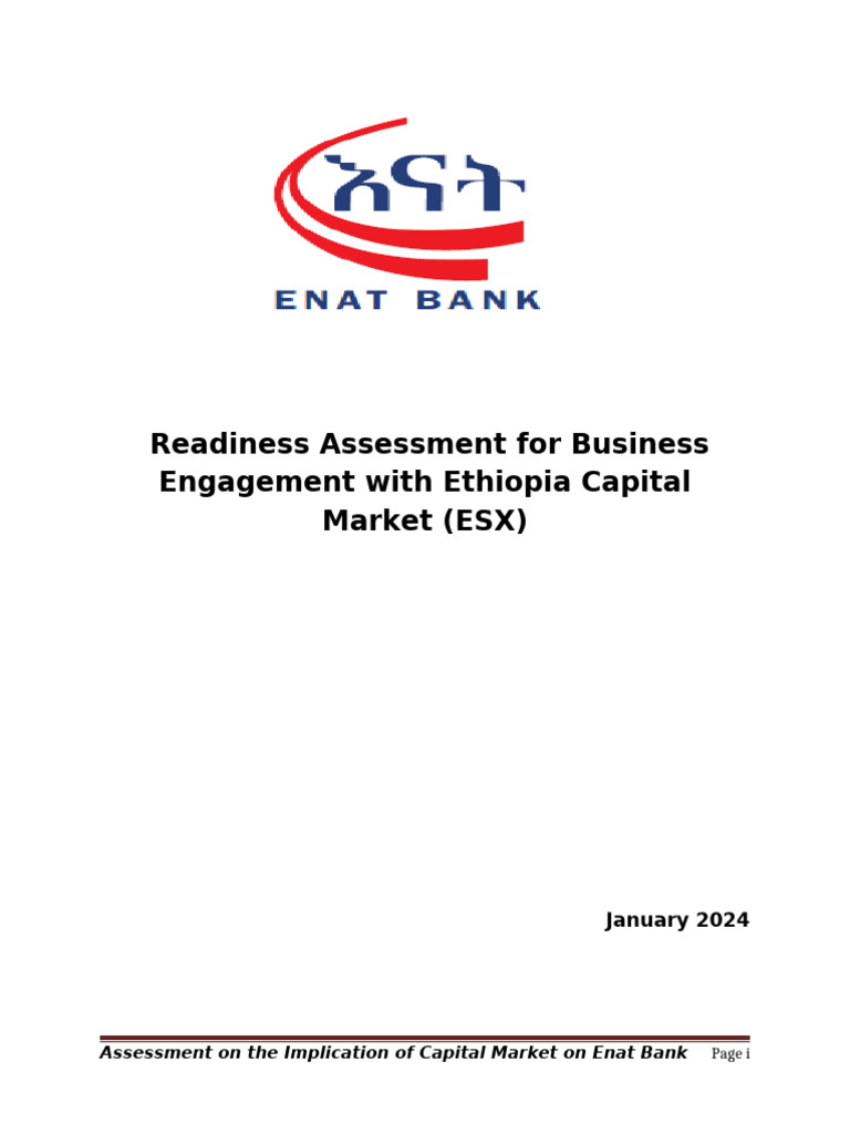 Assesmt of EB Capital Market | PDF | Securities (Finance) | Capital Market