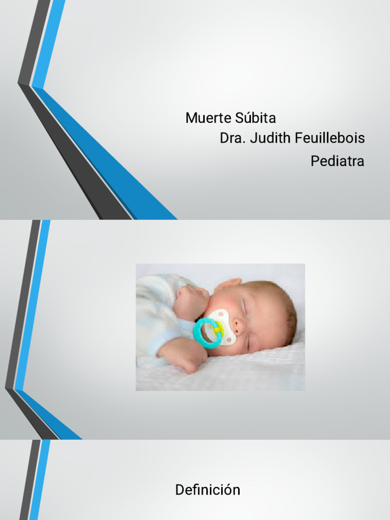 Muerte Súbita en Bebés: Causas y Prevención | PDF | Dormir | Amamantamiento