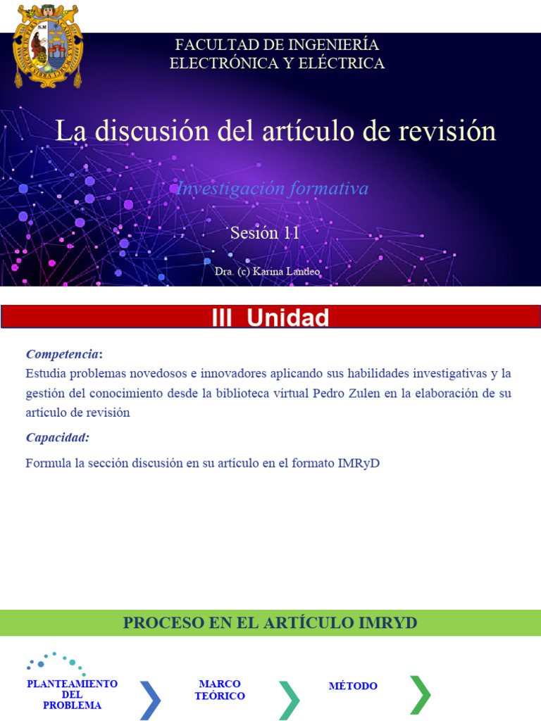 Cómo redactar la discusión en IMRyD | PDF | Investigación cuantitativa ...