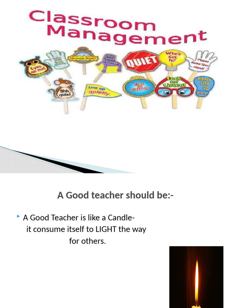 Classroom Management Presentation | PDF | Classroom Management | Classroom
