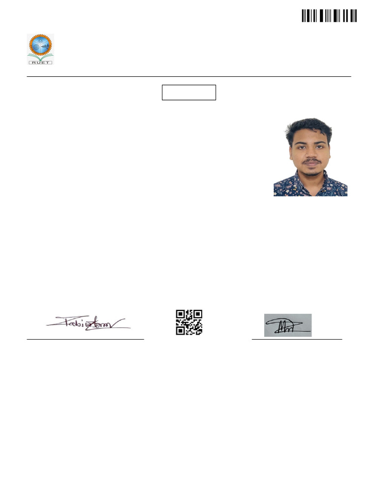 How Does A Admit Card Look Like | PDF