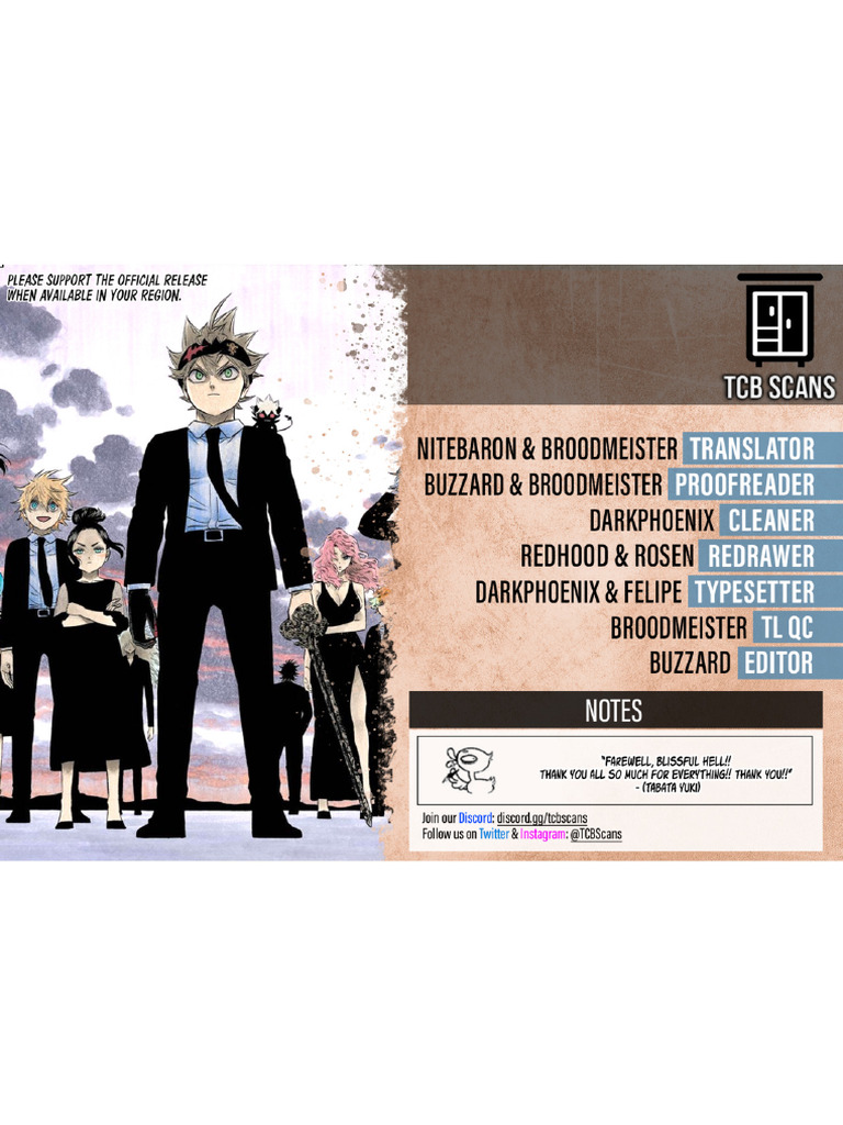 Black Clover CH - 368 @manga Infinite | PDF