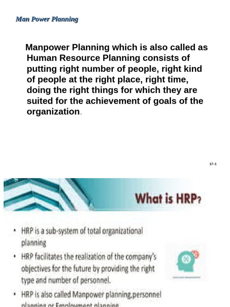man power planning | PDF | Forecasting | Human Resources