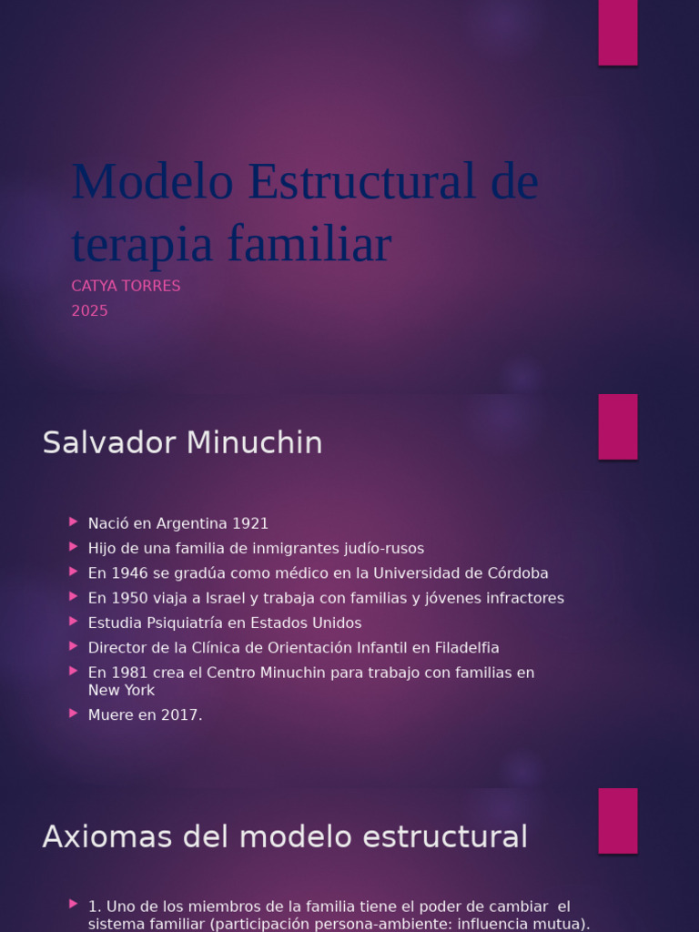Modelo Estructural Terapia 2025 | PDF
