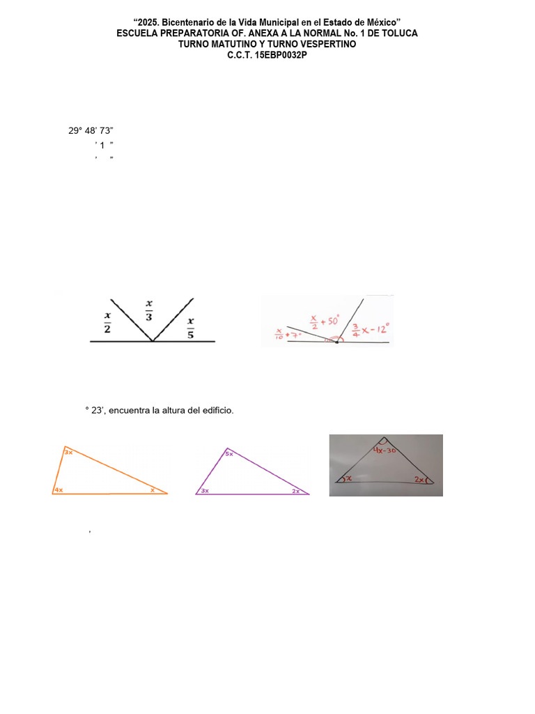 Guia 1er Exa Temas Selectos Mate I | PDF