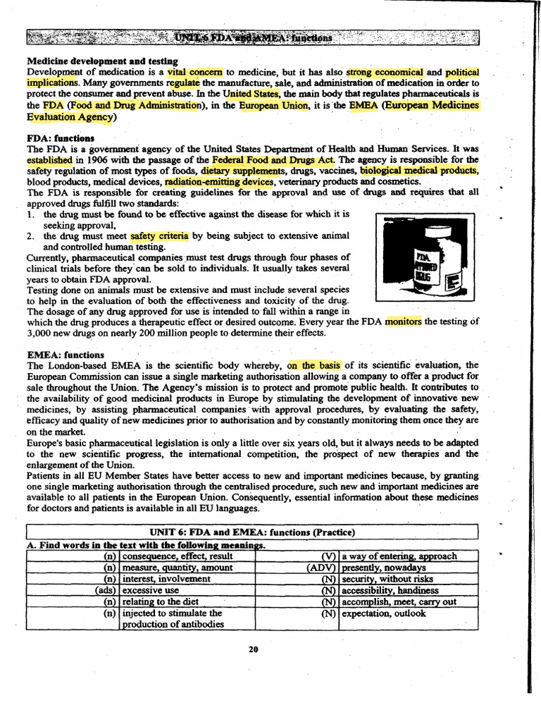 FDA and EMEA Drug Approval Process | PDF