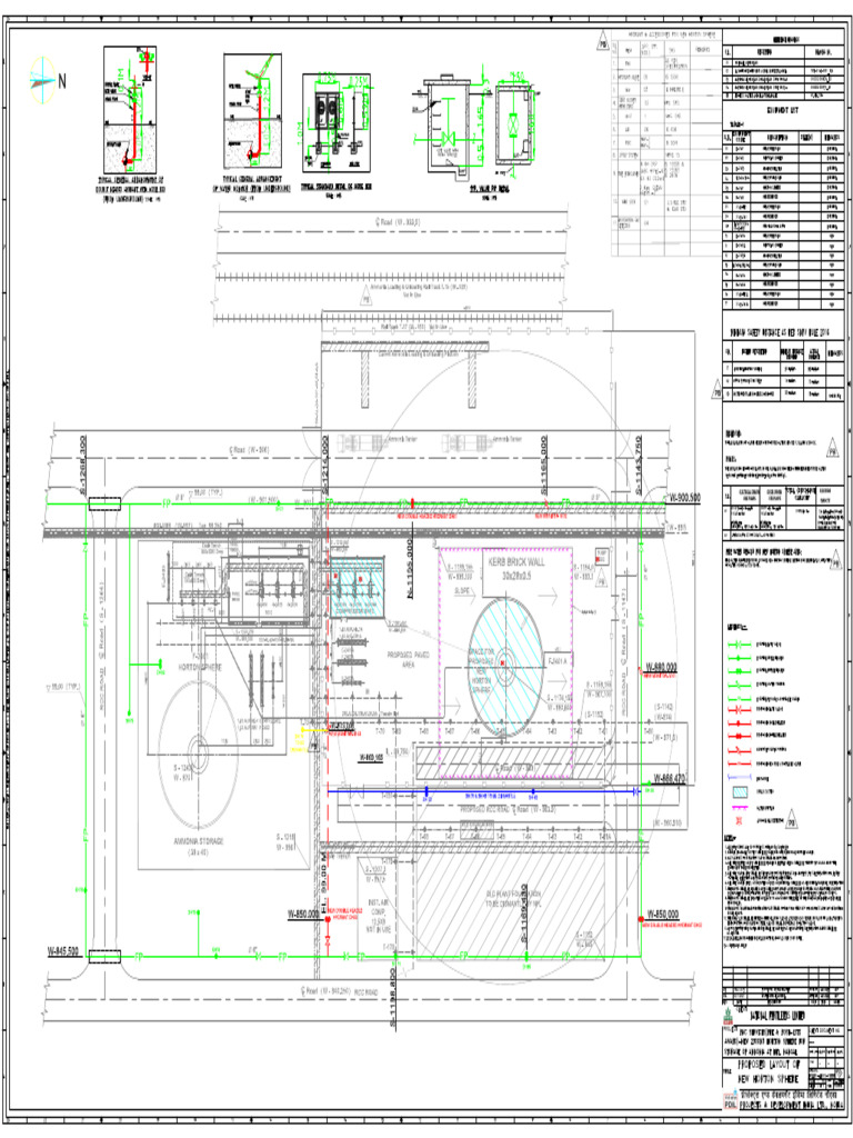 FIRE WATER LAYOUT FOR NEW HORTON SPHERE_16.02.2023 | PDF