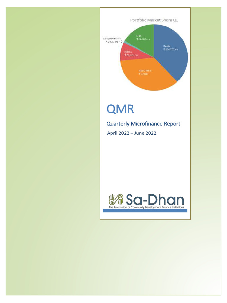 QMR Q1 Fy-22-23 | PDF | Economies | Service Industries