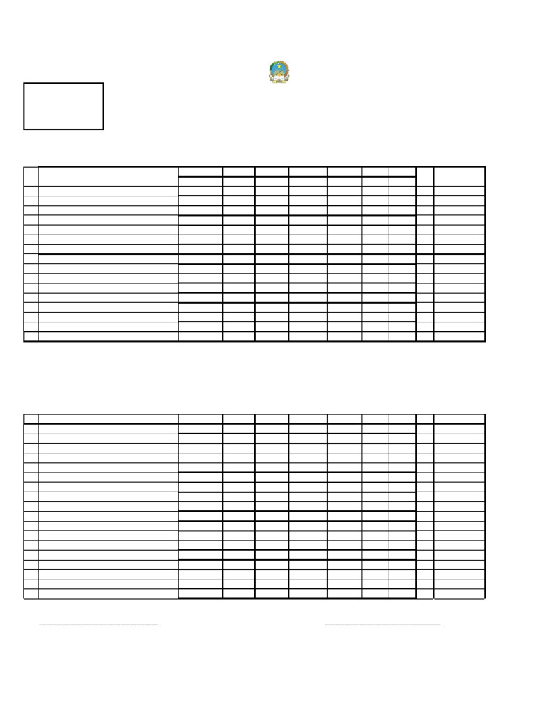 Pauta Final Da 1 Até 4 Classe 2024 2025 Verificado 2 | PDF