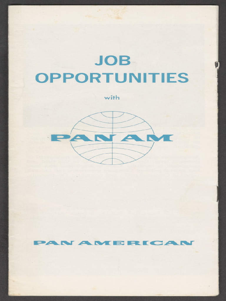 Panam Job Oportunities | PDF