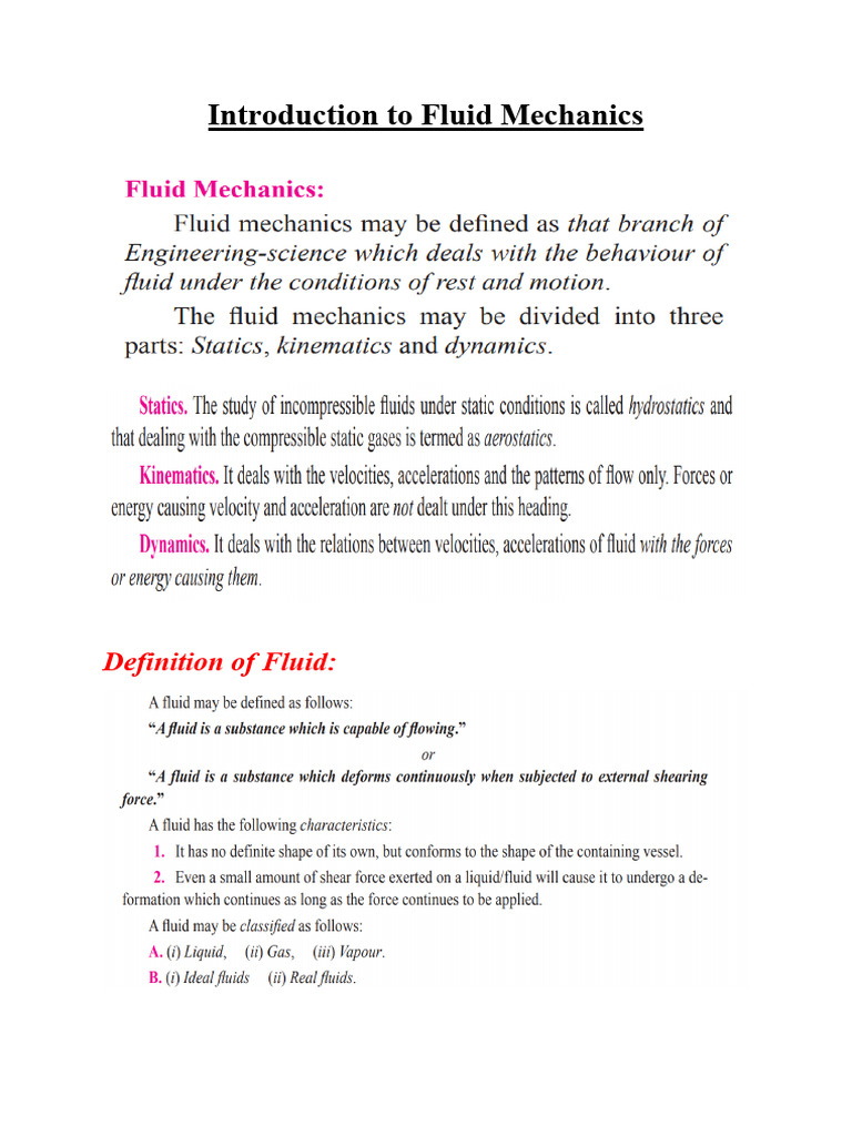 Fluid basic | PDF
