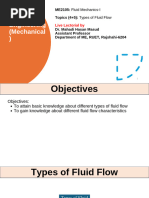 Types of Fluid Flow Explained | PDF | Fluid | Fluid Dynamics