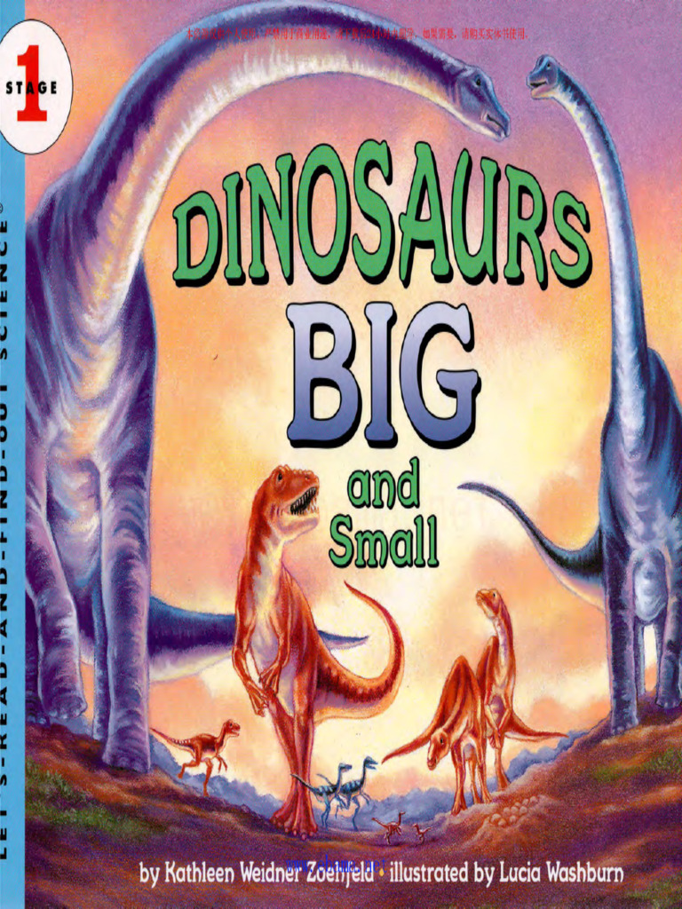 Dinosaurs Big and Small - Unlocked | PDF