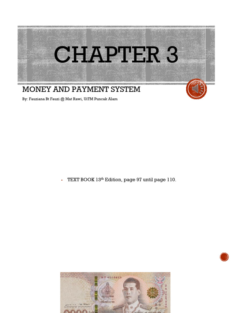 Evolution of Money and Payment Systems | PDF | Money | Money Supply