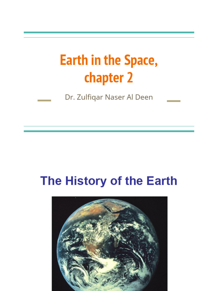 Chapter 2 - Earth in Space | PDF | Earth | Solar System
