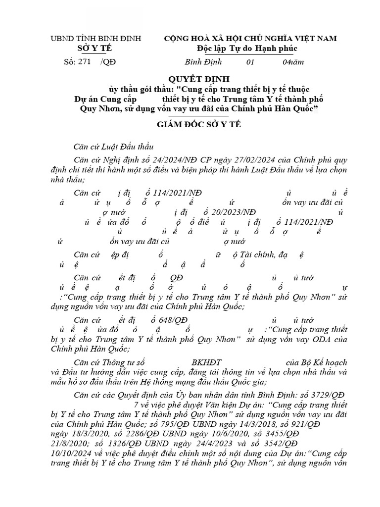 QD - Syt - Phe Duyet Huy Thau Oda QN | PDF