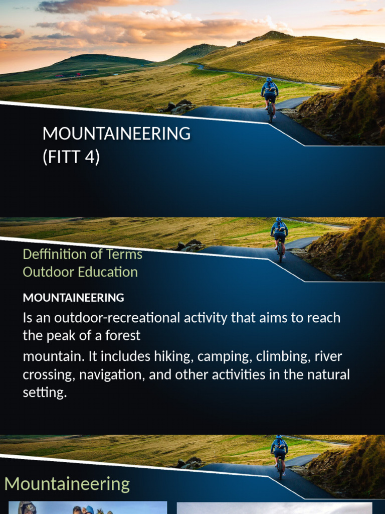 Essential Mountaineering Guide | PDF | Hiking | Trail