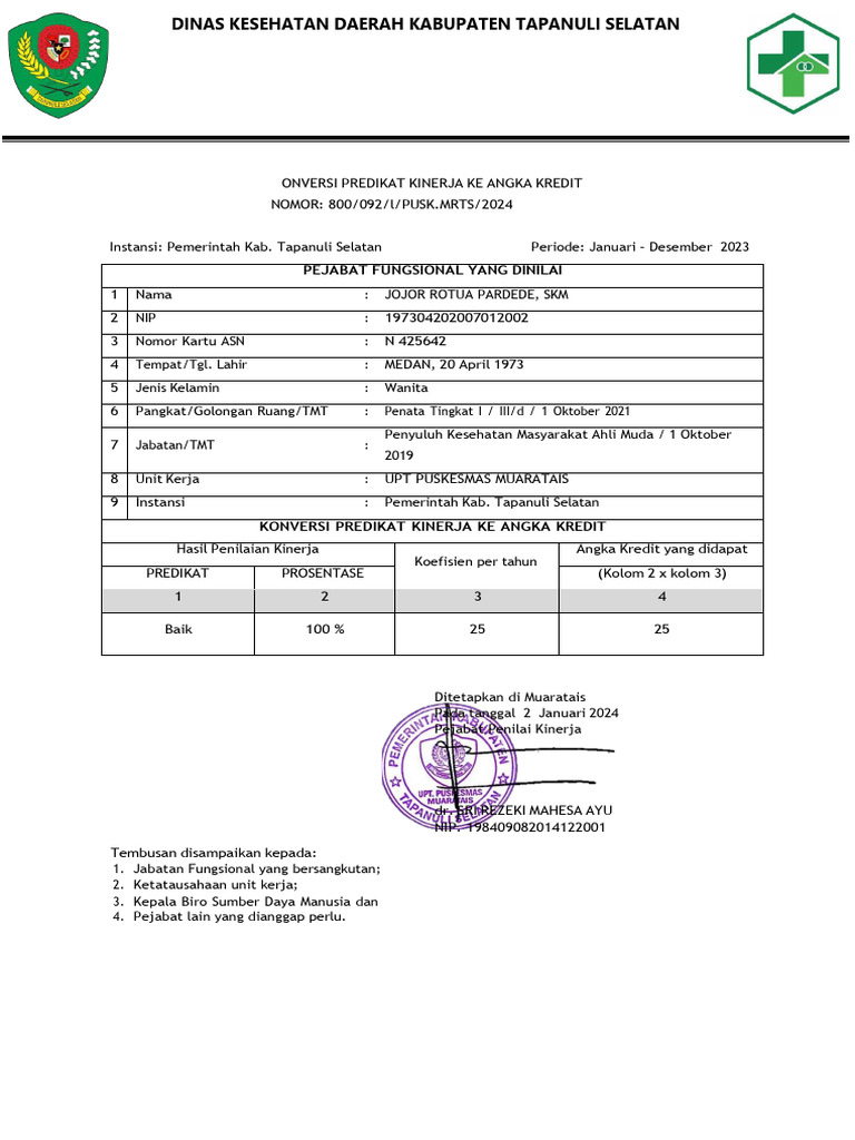 Pak Konversi 2023 | PDF