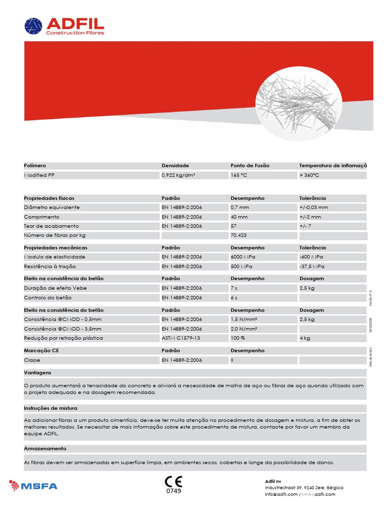 Durus® EasyFinish-TDS-PT | PDF | Concreto | Materiais