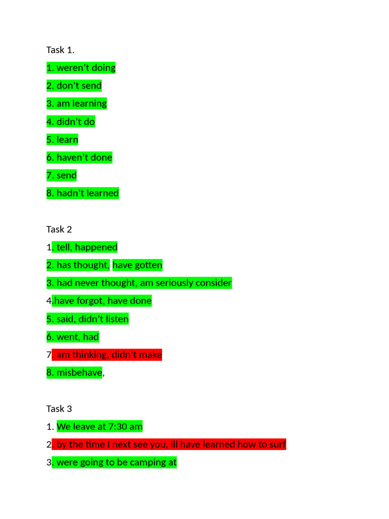 Pre Test | PDF