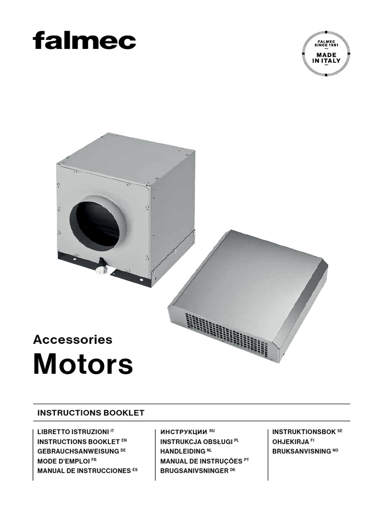 Falmec Motor 9559 | PDF