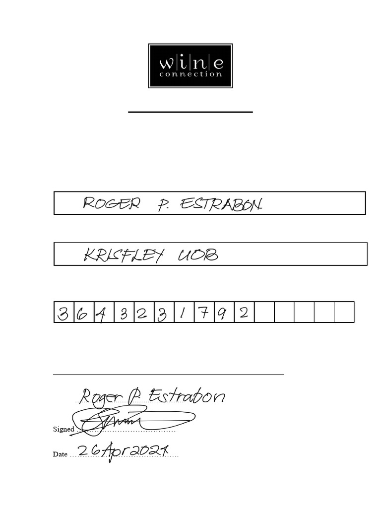 Bank Detail Request Form | PDF