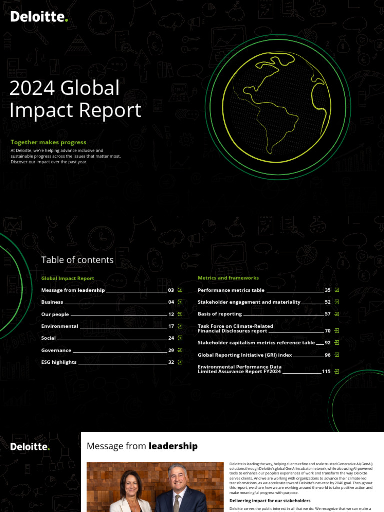 Global Report Full Version | PDF | Sustainability | Business