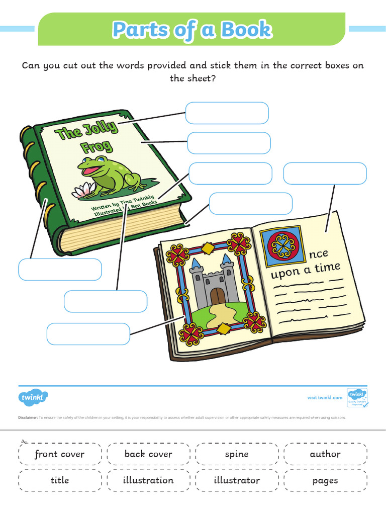 Parts of Book Labelling | PDF