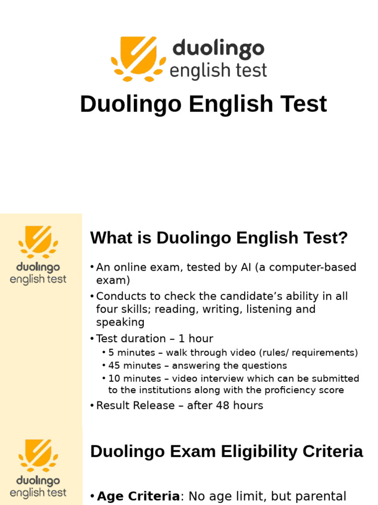 Duolingo English Test | PDF | Reading Comprehension | Literacy
