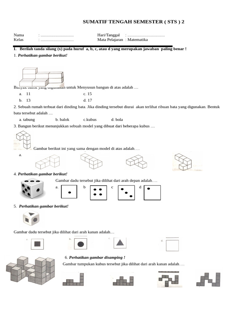 STS 2 Matematika | PDF