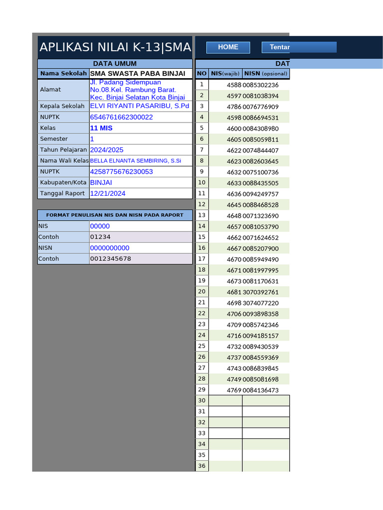 Bahasa Jepang - DKN XI MIS Ganjil 2024 | PDF