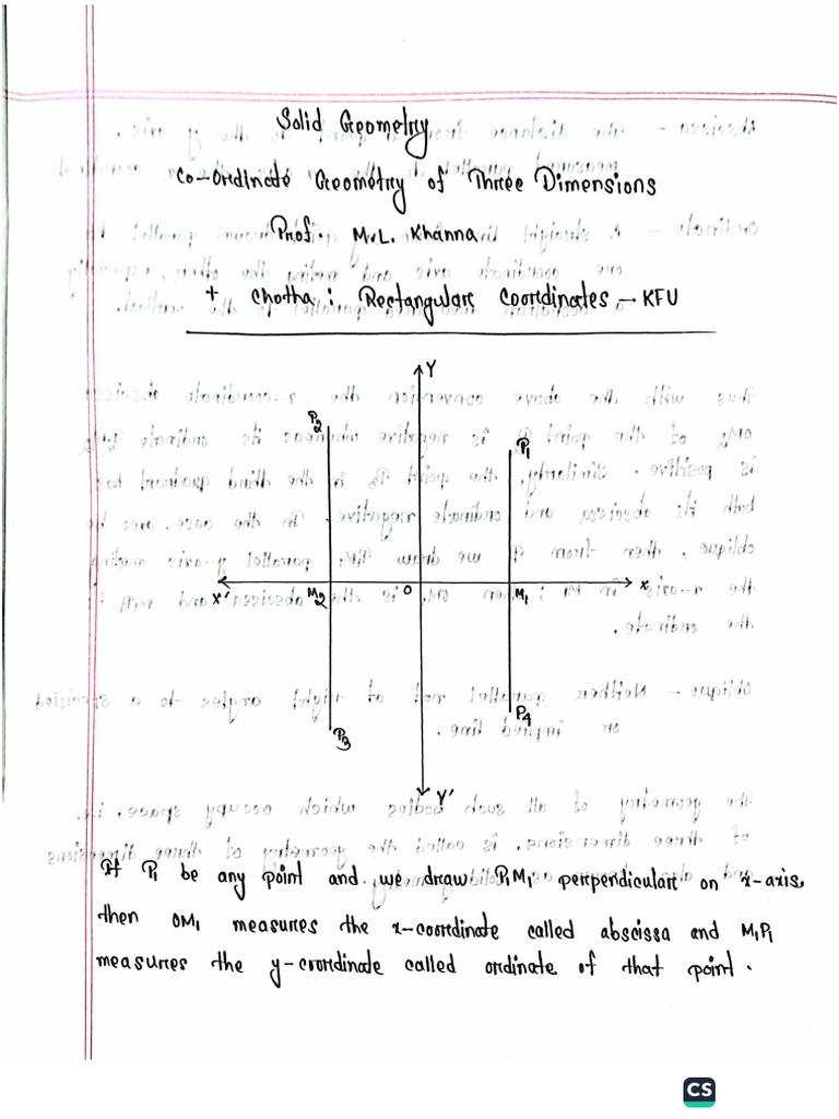 Solid Geometry - Concepts | PDF